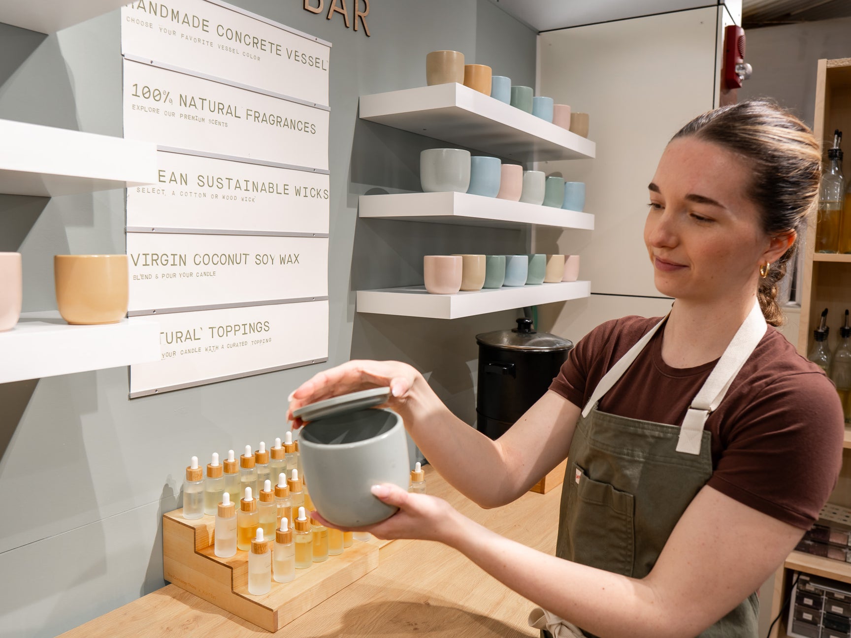 Candle Bar in Downtown Boston | Lifebloom