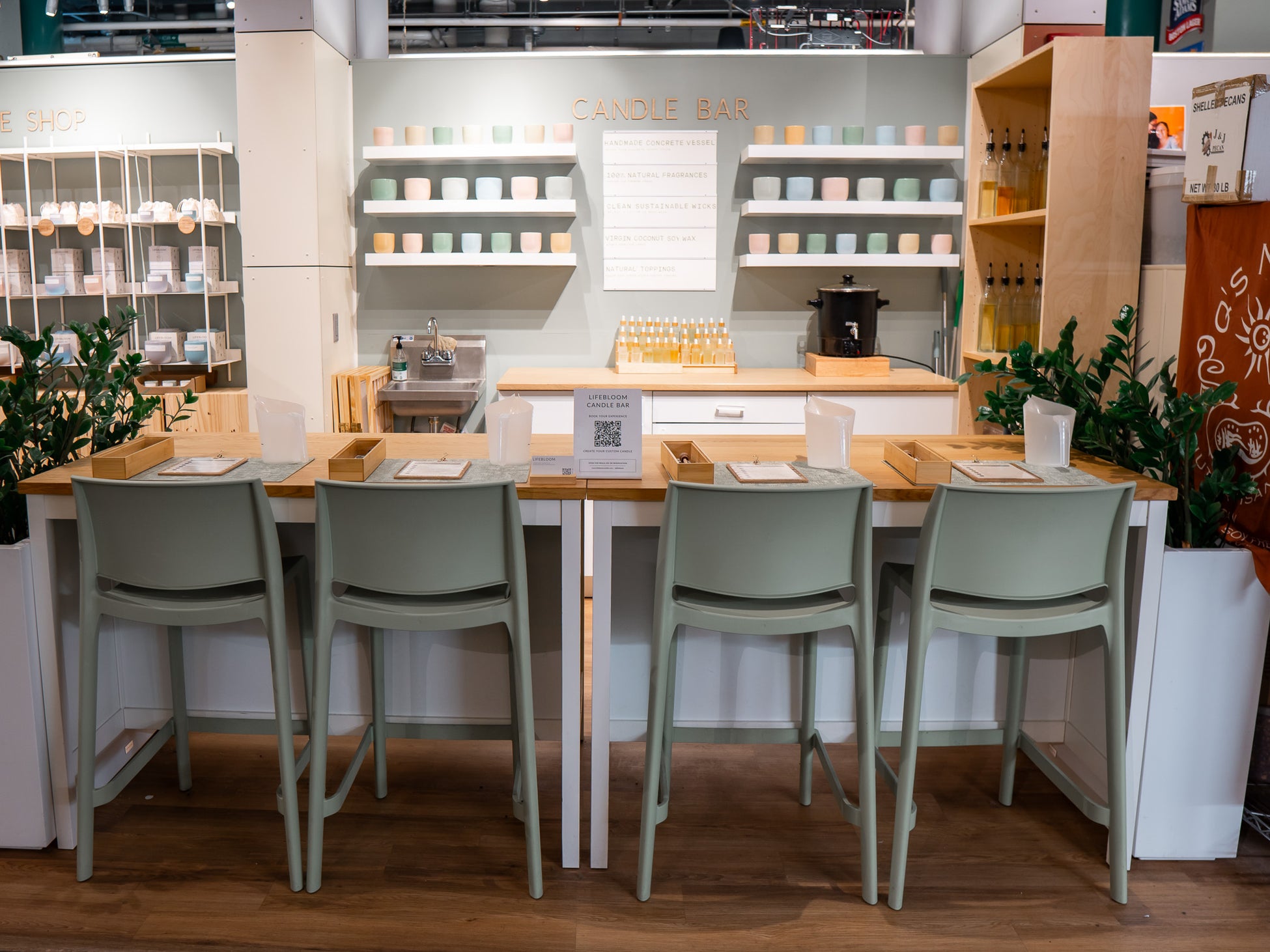 Candle Bar in Downtown Boston | Lifebloom